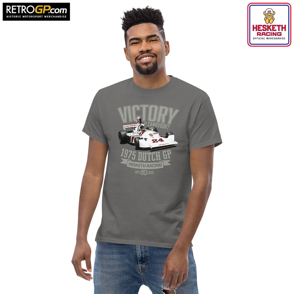 Official Hesketh Racing 1975 Dutch GP Charcoal Grey – RetroGP