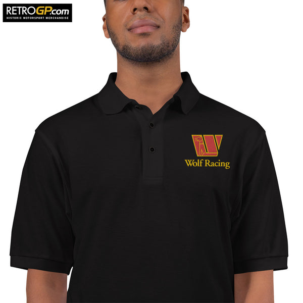 Wolf Racing Embroidered Polo – RetroGP