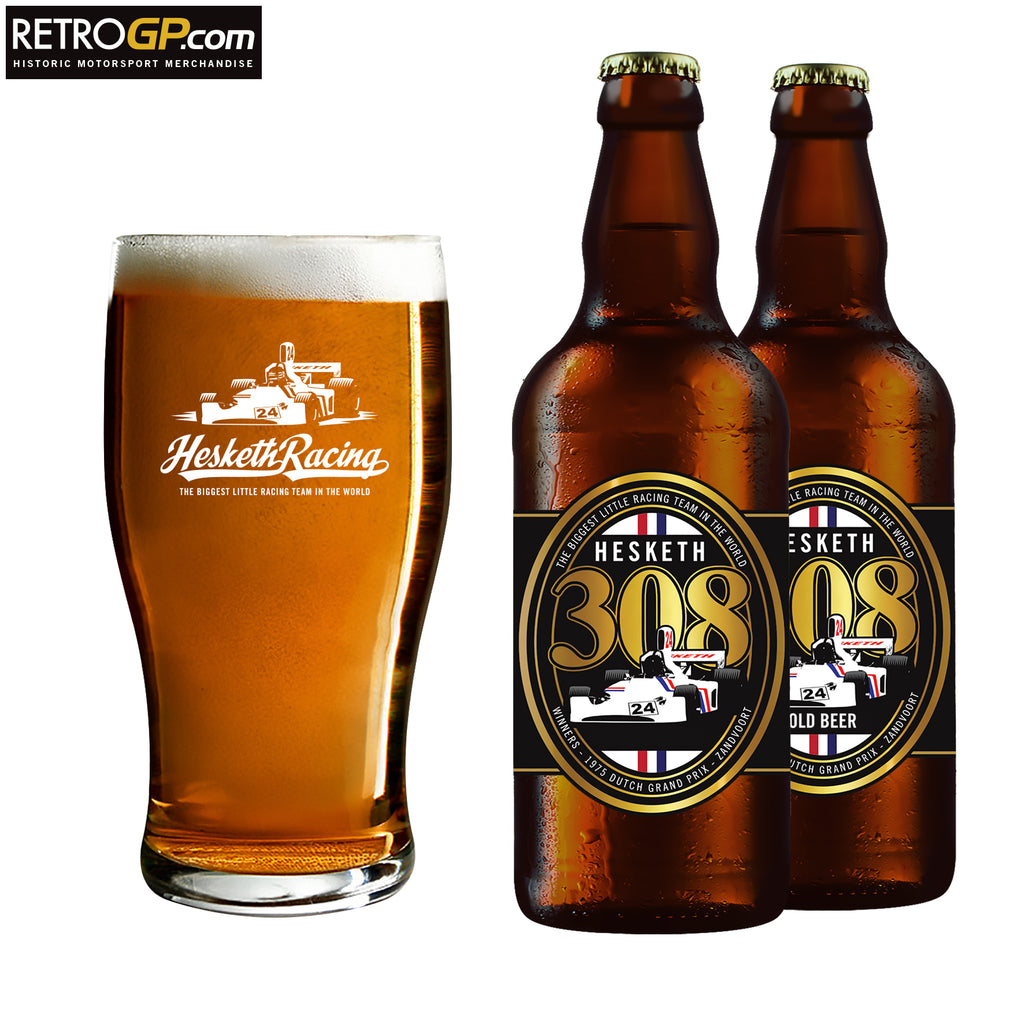 OFFICIAL Hesketh 308 Gold Beer Gift Box - 3 Pack – RetroGP