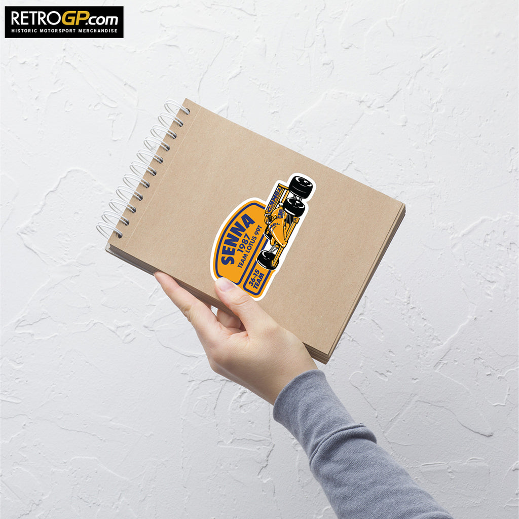 1987 Camel Team Lotus Honda Stickers – RetroGP