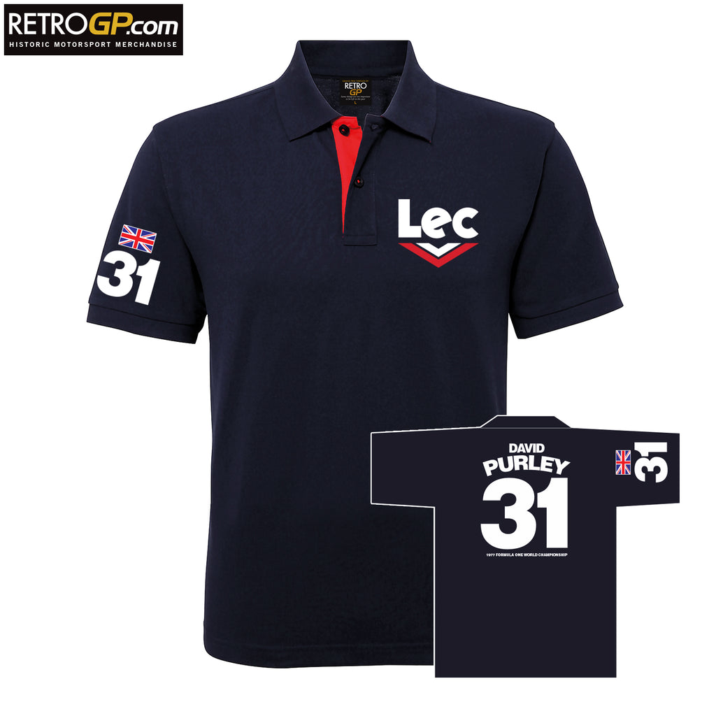 David Purley LEC Polo Shirt – RetroGP
