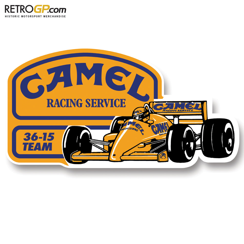 1987 Camel Team Lotus Honda Stickers – RetroGP